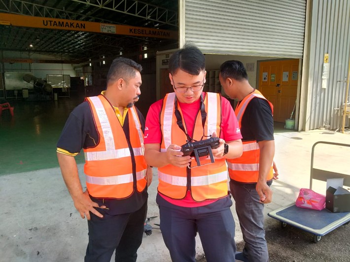 TF Weekly Drone Training – TF UTeM